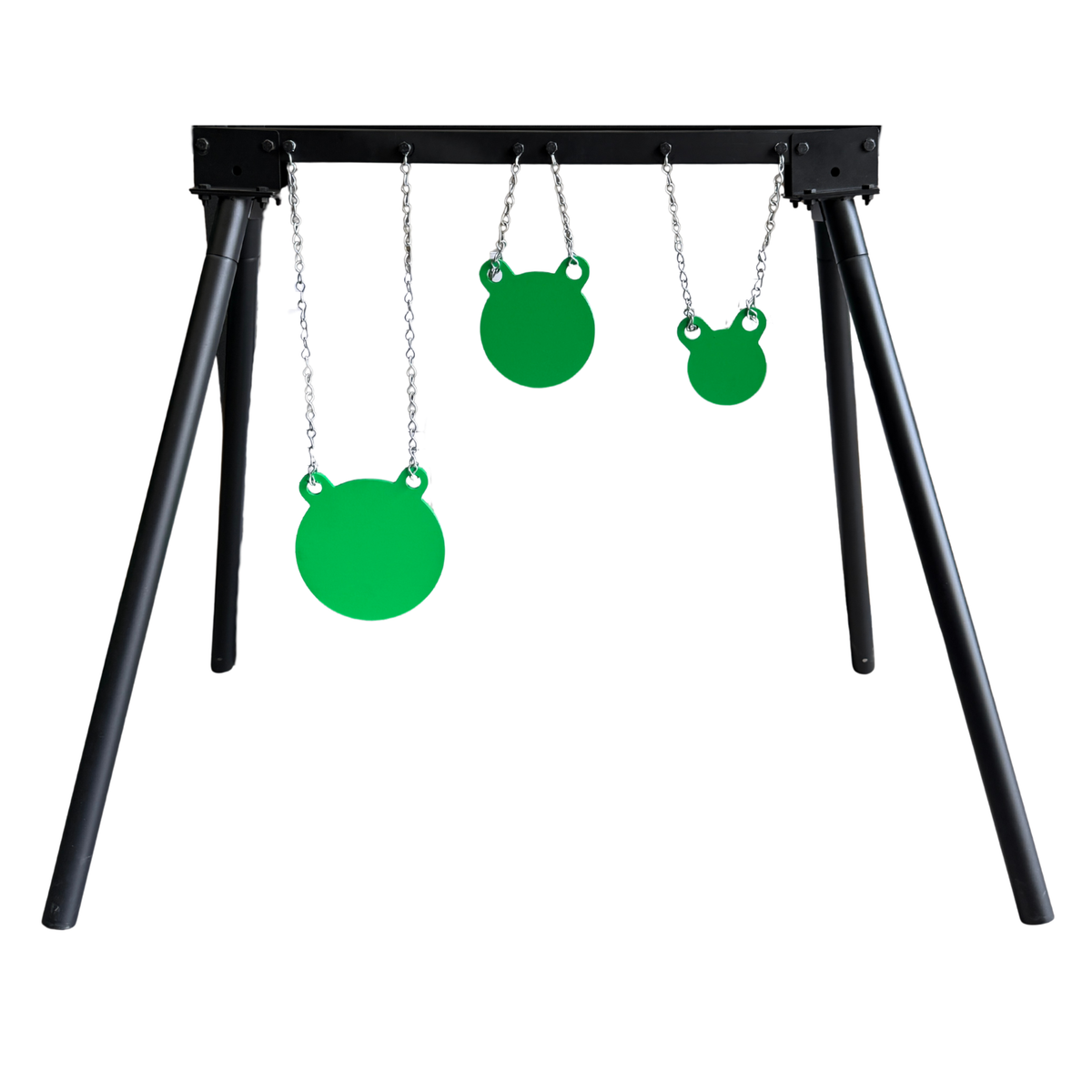 Heavy Duty Target Stand & Full Set Beast Bisalloy Gongs — Total Gun Safes